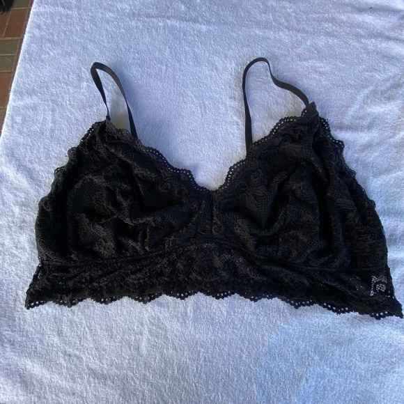 Intimates & Sleepwear | 6 For 2 Bnwot Black Bralette In Sz 4xl | Poshmark